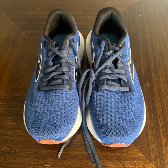 Brooks | Shoes | Brooks Blue And Black Sneakers With Breathable Mesh ...